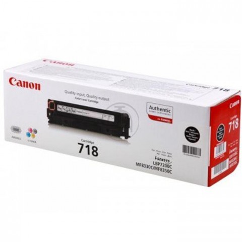 Buy Canon 718 Original Black Toner cartridge. Computers Mall