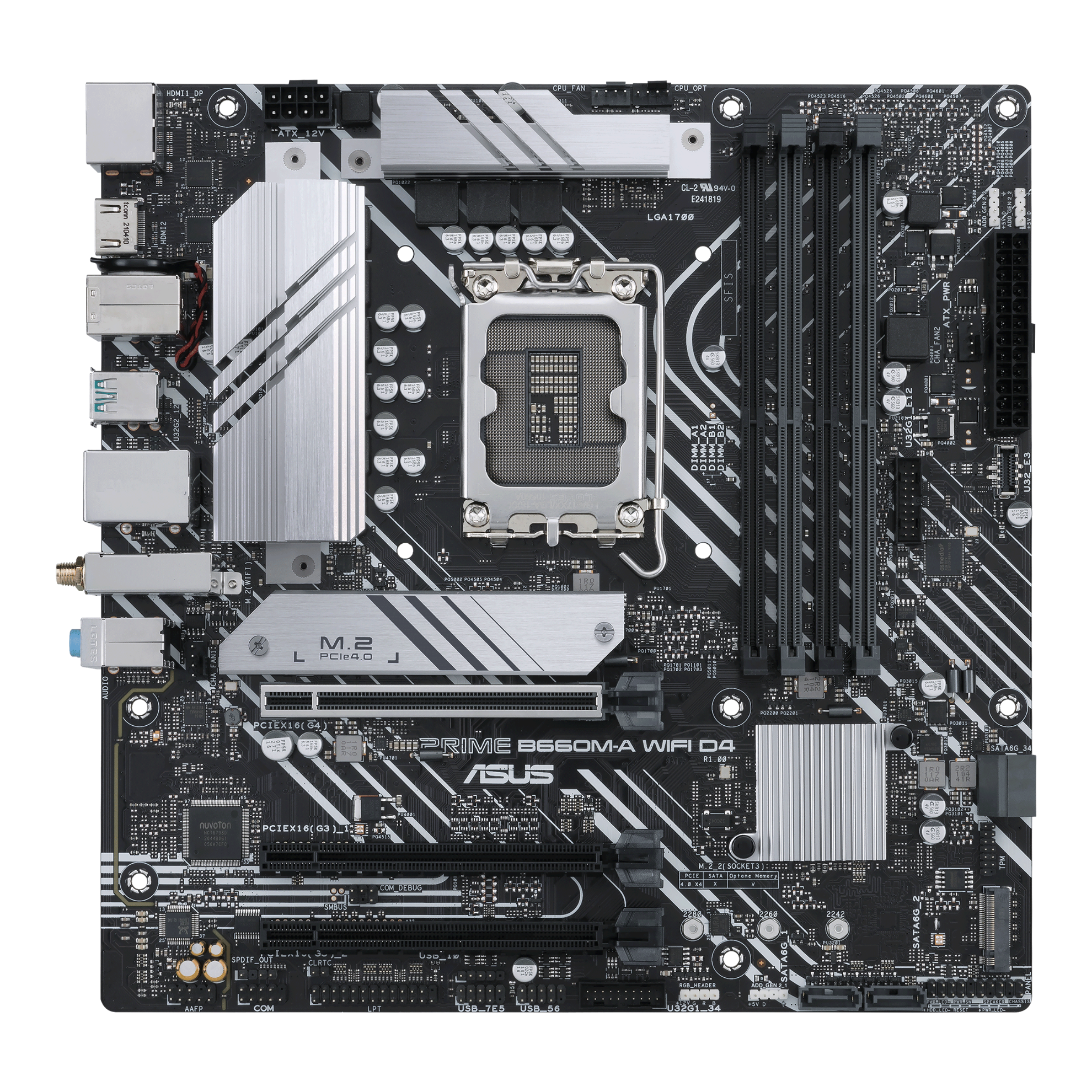 ASUS PRIME B660M-K D4 Intel 12th Gen Motherboard PCIe 4.0 DDR4 2xM.2 ...