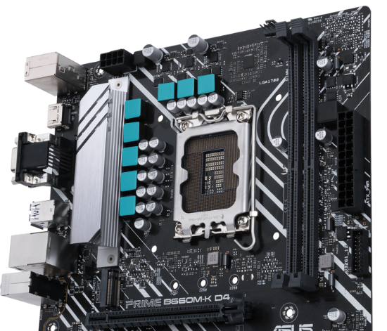 ASUS PRIME B660M-K D4 Intel 12th Gen Motherboard PCIe 4.0 DDR4 2xM.2 ...