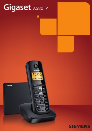 Siemens Gigaset A580IP Dual Line VOIP phone. Computers Mall